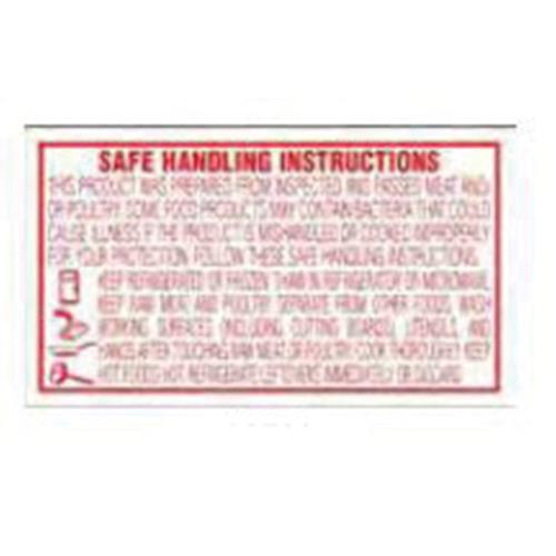 Roll of 1000 1 x 1.75″ Safe Handling Instructions Labels – DAYABELLE'S